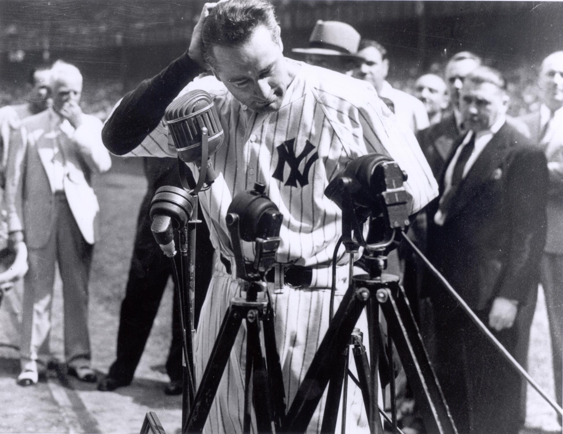 80 Years Ago Today, July 4, 1939 – Lou Gehrig says goodbye in an ...