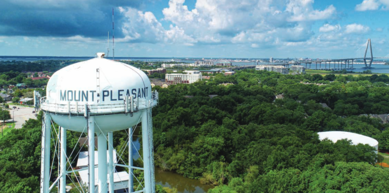 Mount Pleasant Waterworks Elevated Water Tank Scheduled for Demolition ...