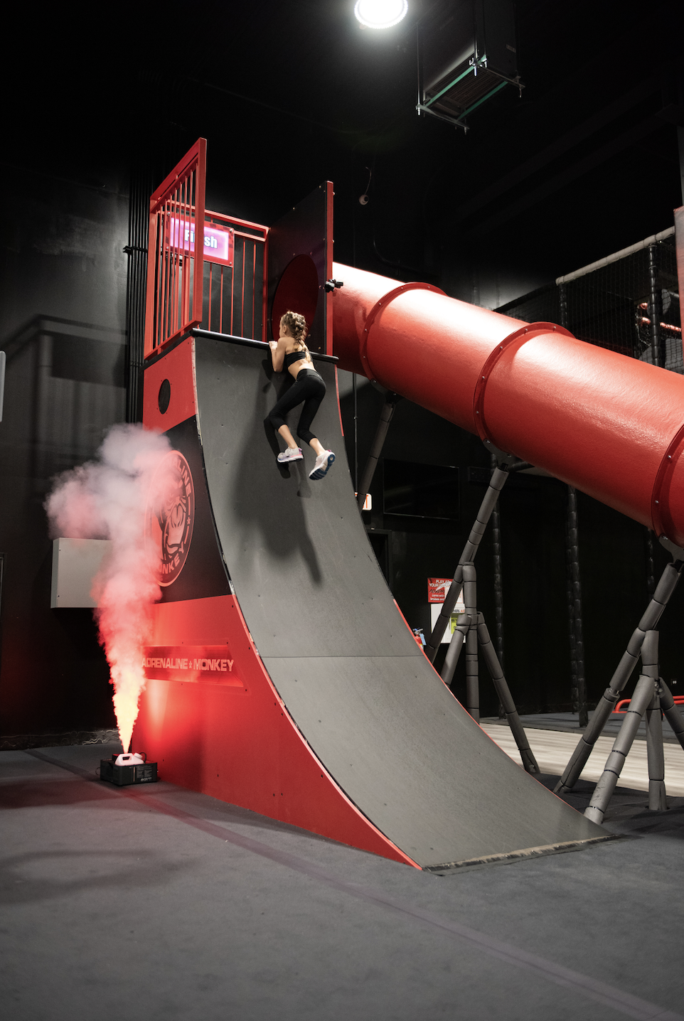 Adrenaline Monkey, an indoor adventure park set to open its newest ...
