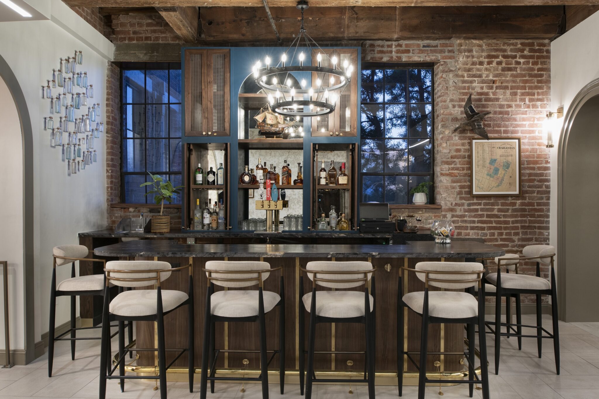 Scarborough & Squirrel Rooftop Bar at The Ansonborough Boutique Hotel ...